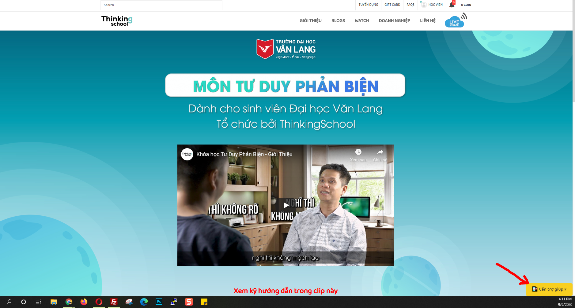 Văn Lang Uni New – Thinking School